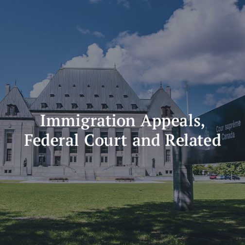 Canadian Immigration Appeals | Canadian Immigration Lawyers